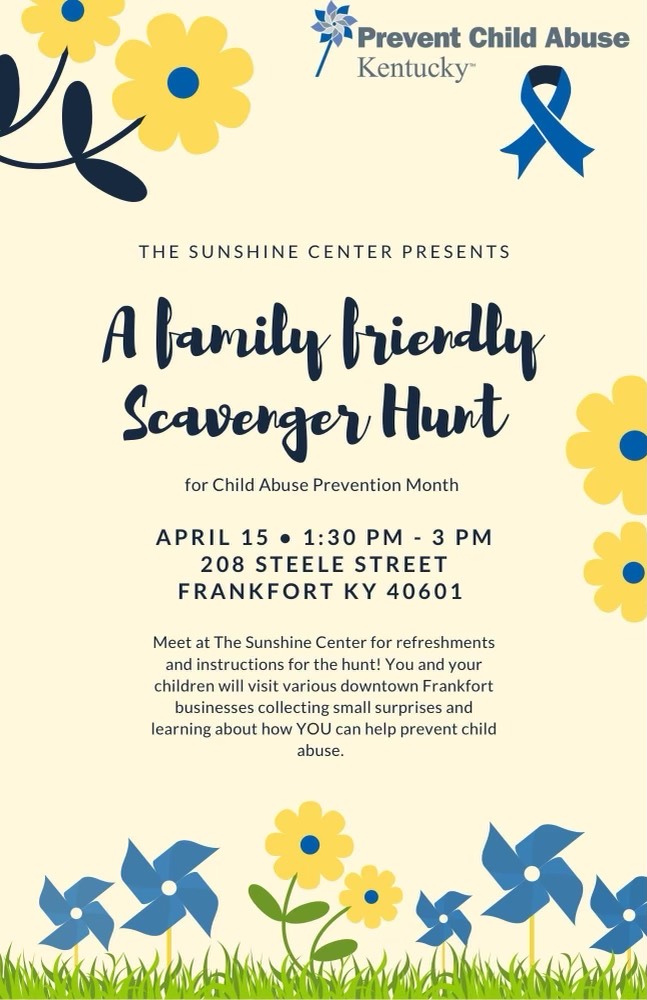 Sunshine Center's Scavenger Hunt - Face It