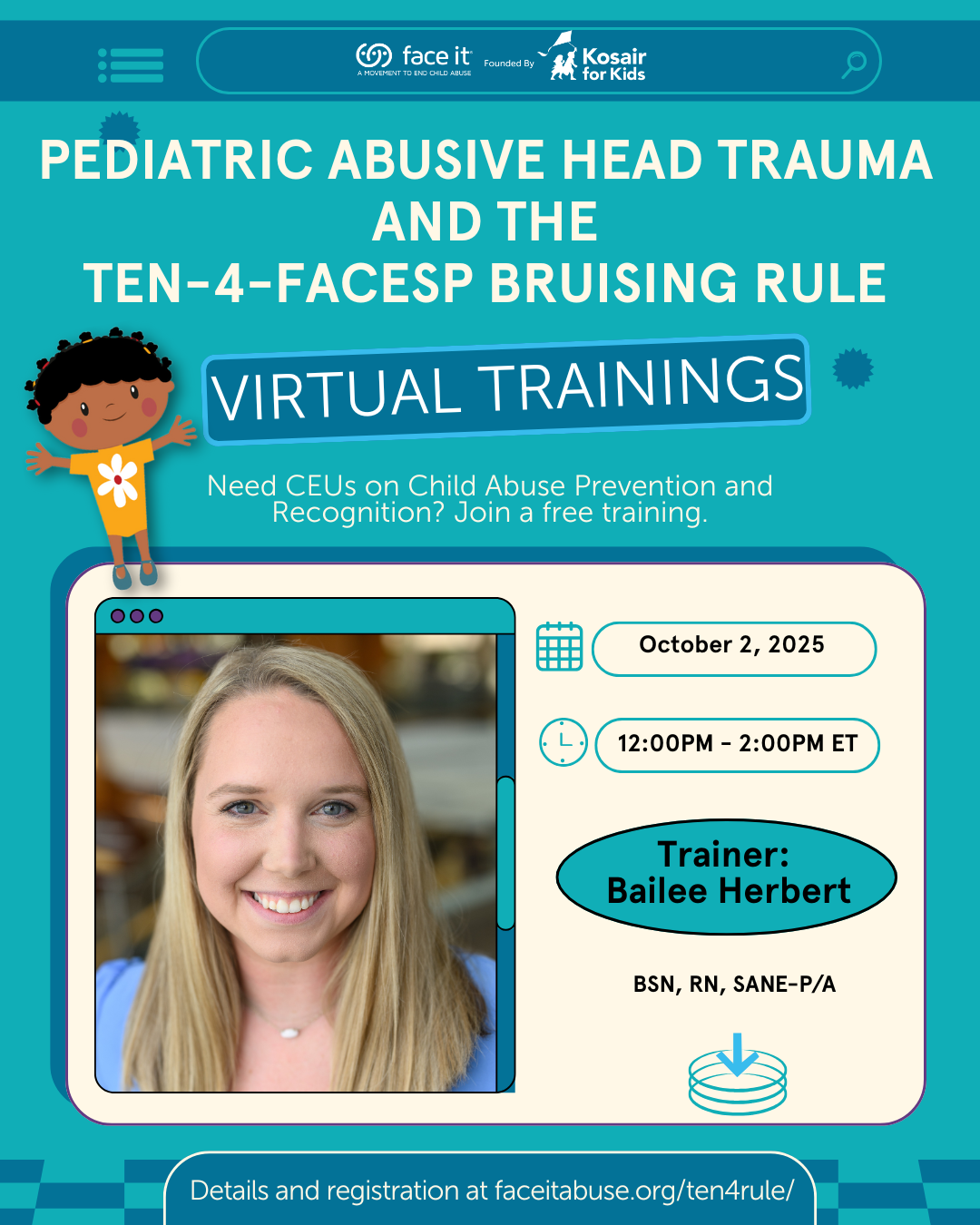 TEN-4-FACESp Training with Bailee Herbert - Face It
